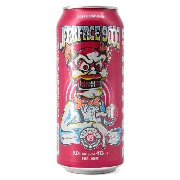 Wine and Beyond - PARALLEL 49 JERKFACE 9000 WHEAT ALE 473ML CAN - Parallel 49 Brewing - 473 ml ...