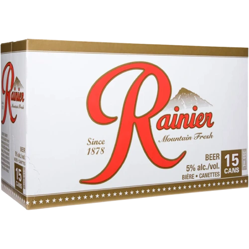 Wine and Beyond - RAINIER 355ML 15PK CAN - Rainier - 5325 ml - $0.00 CAD