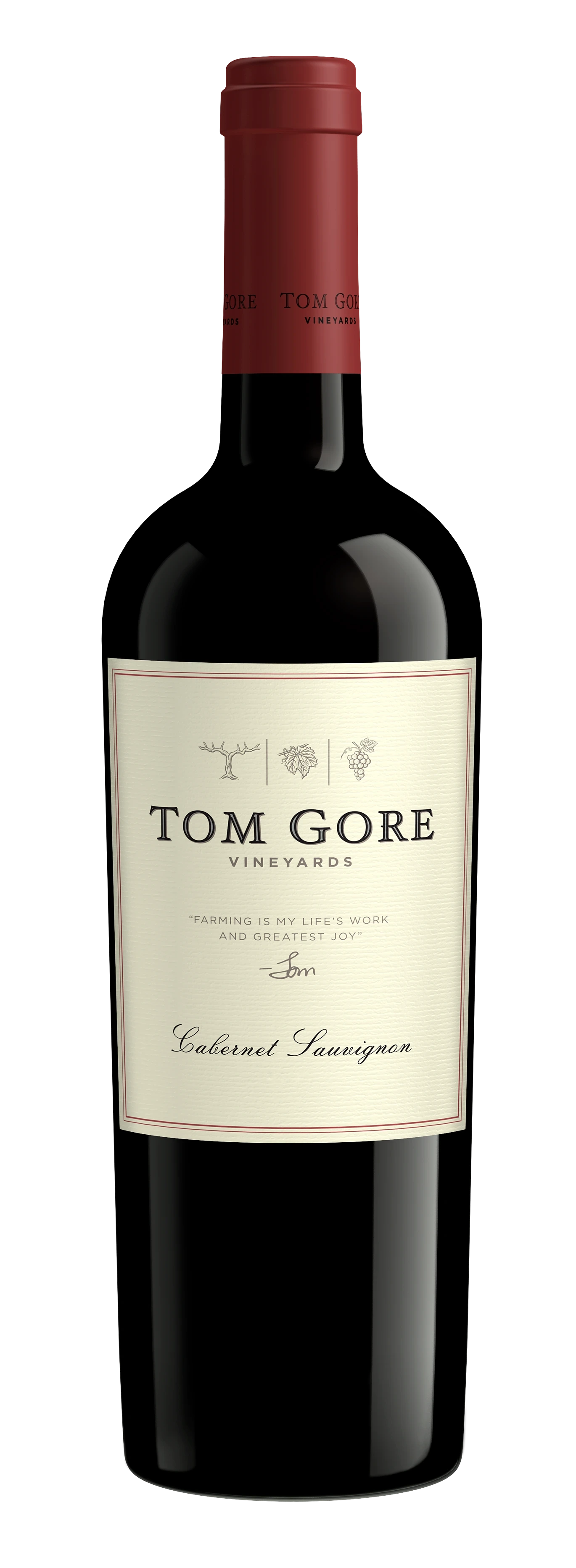 Wine and Beyond - TOM GORE CABERNET SAUVIGNON 750ML - Tom Gore - 750 ml ...