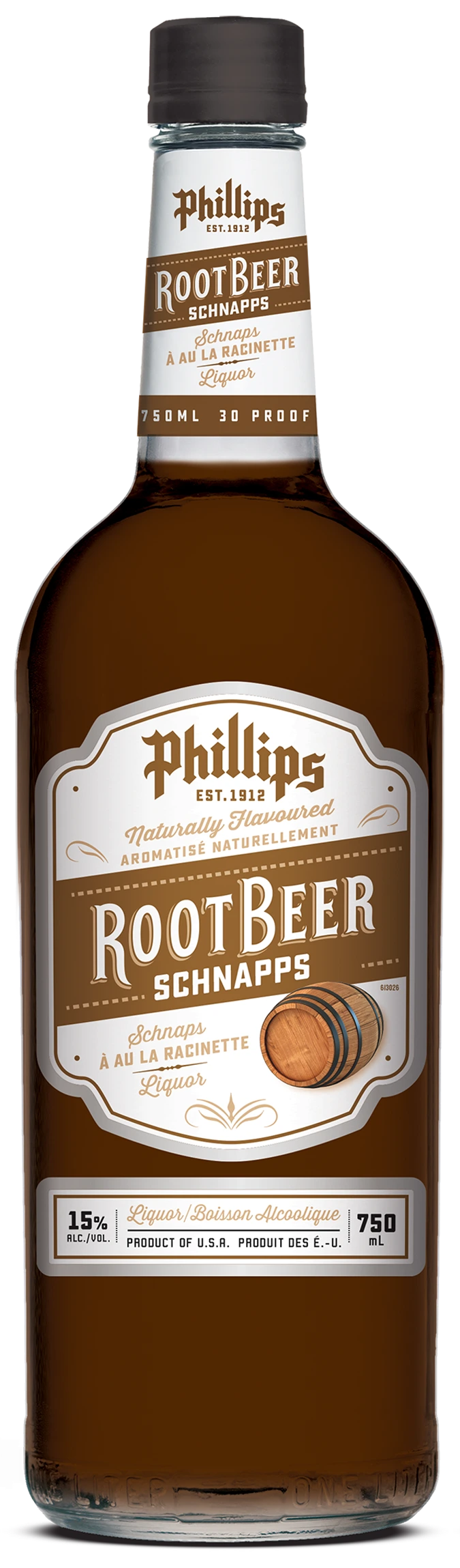 Wine and Beyond - PHILLIPS ROOT BEER 750ML - Phillips Distilling - 750 ...