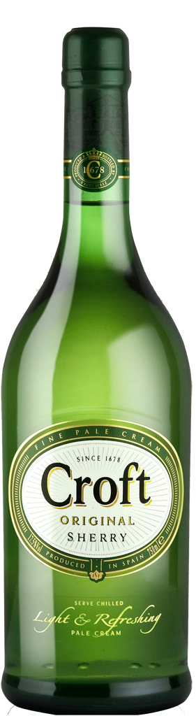 Wine and Beyond - CROFT ORIGINAL FINE PALE CREAM SHERRY 750ML - Croft ...