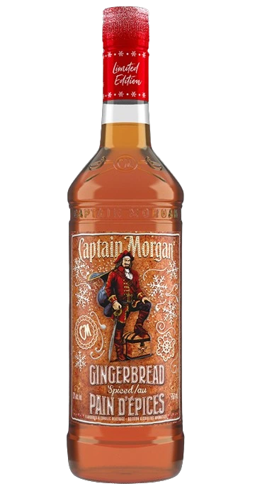 Wine and Beyond - CAPTAIN MORGAN GINGERBREAD SPICED RUM 750ML - Captain ...