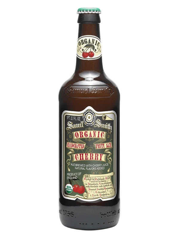 Wine and Beyond - SAMUEL SMITH ORGANIC CHERRY FRUIT BEER 500ML BT ...