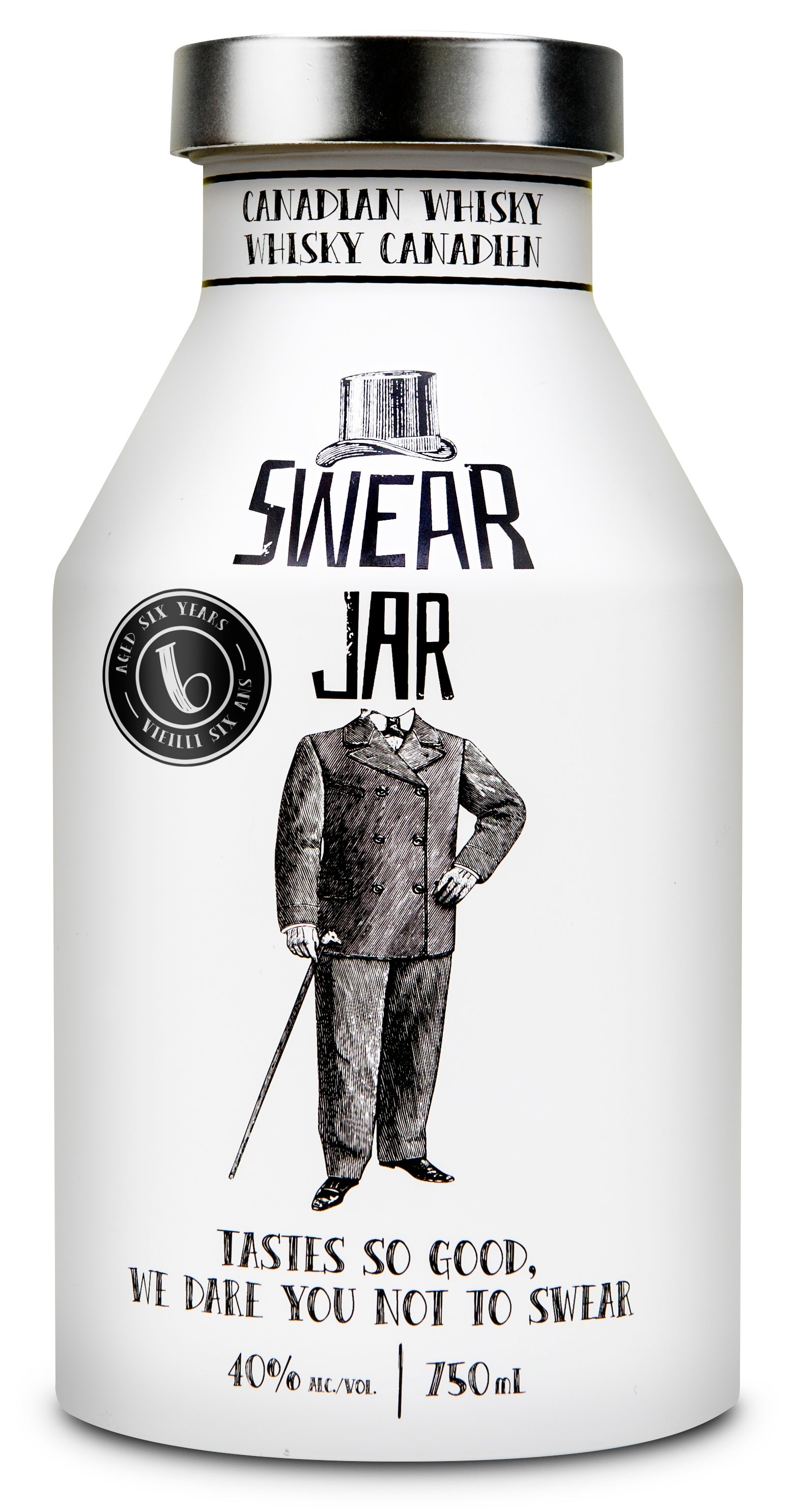 Wine and Beyond - SWEAR JAR CANADIAN WHISKY 750ML - Swear Jar Craft ...
