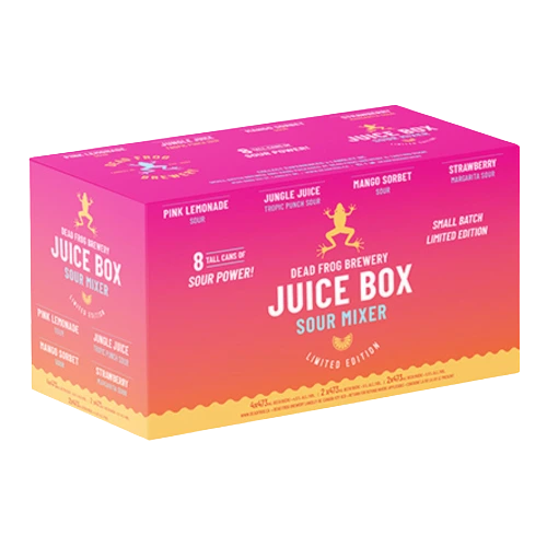Wine and Beyond - DEAD FROG JUICE BOX SOUR MIXER 473ML 8PK CAN - Dead ...