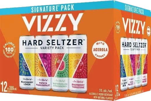 Wine and Beyond - VIZZY HARD SELTZER SIGNATURE MIXER 355ML 12PK CAN ...