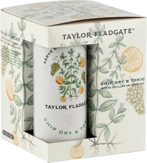 Wine and Beyond - TAYLOR FLADGATE CHIP DRY & TONIC 250ML 4PK CAN ...