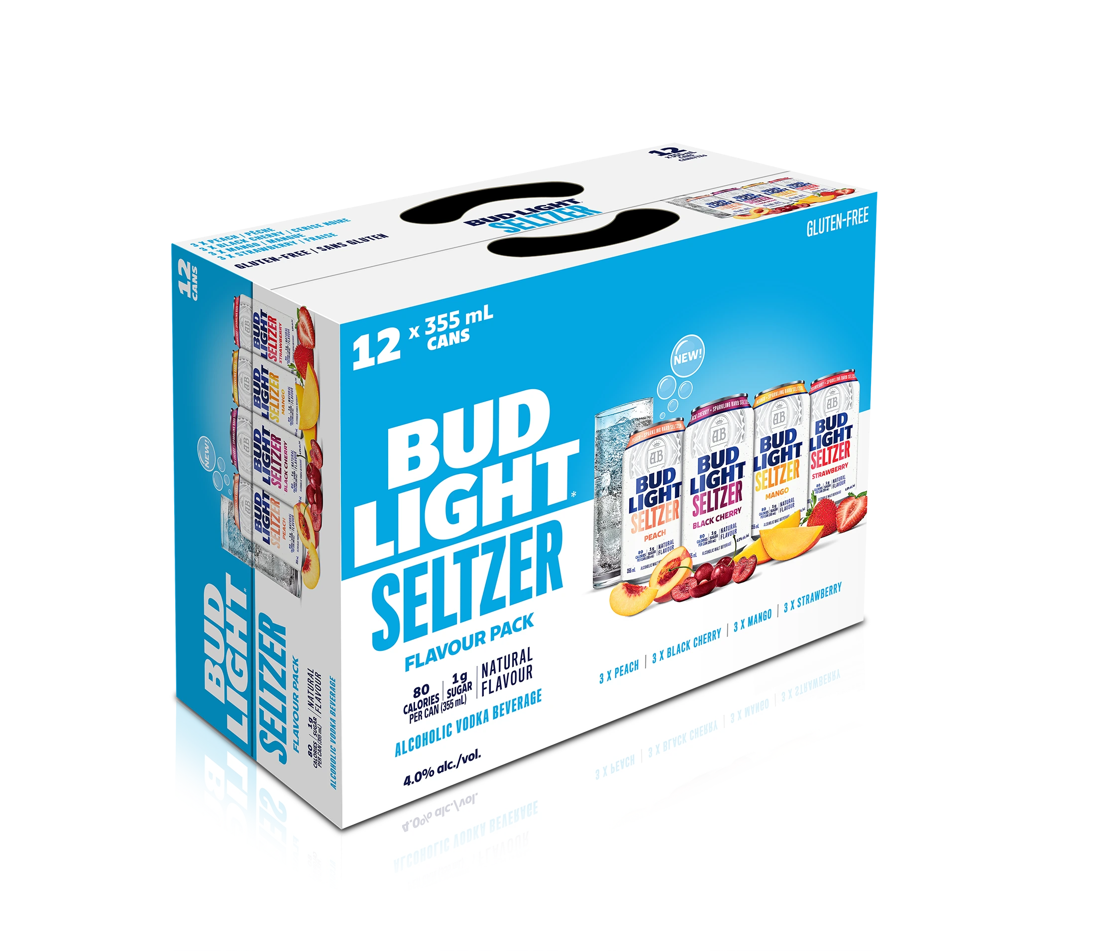 Wine and Beyond - BUD LIGHT SELTZER MIXER 355ML 15PK CAN - Bud Light ...