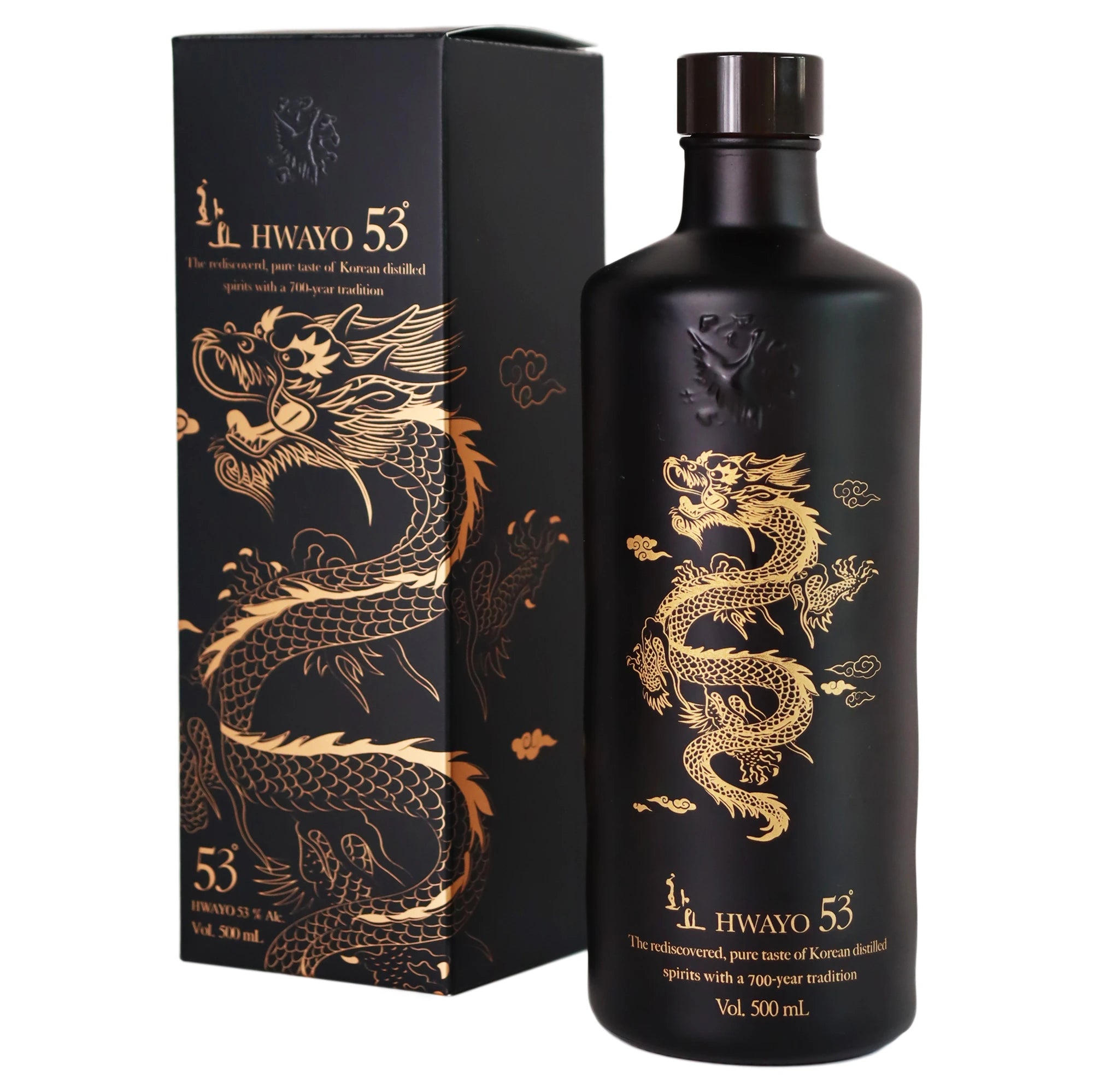Wine and Beyond - HWAYO 53 PREMIUM SOJU RICE SPIRIT 500ML - Hwayo - 500 ...