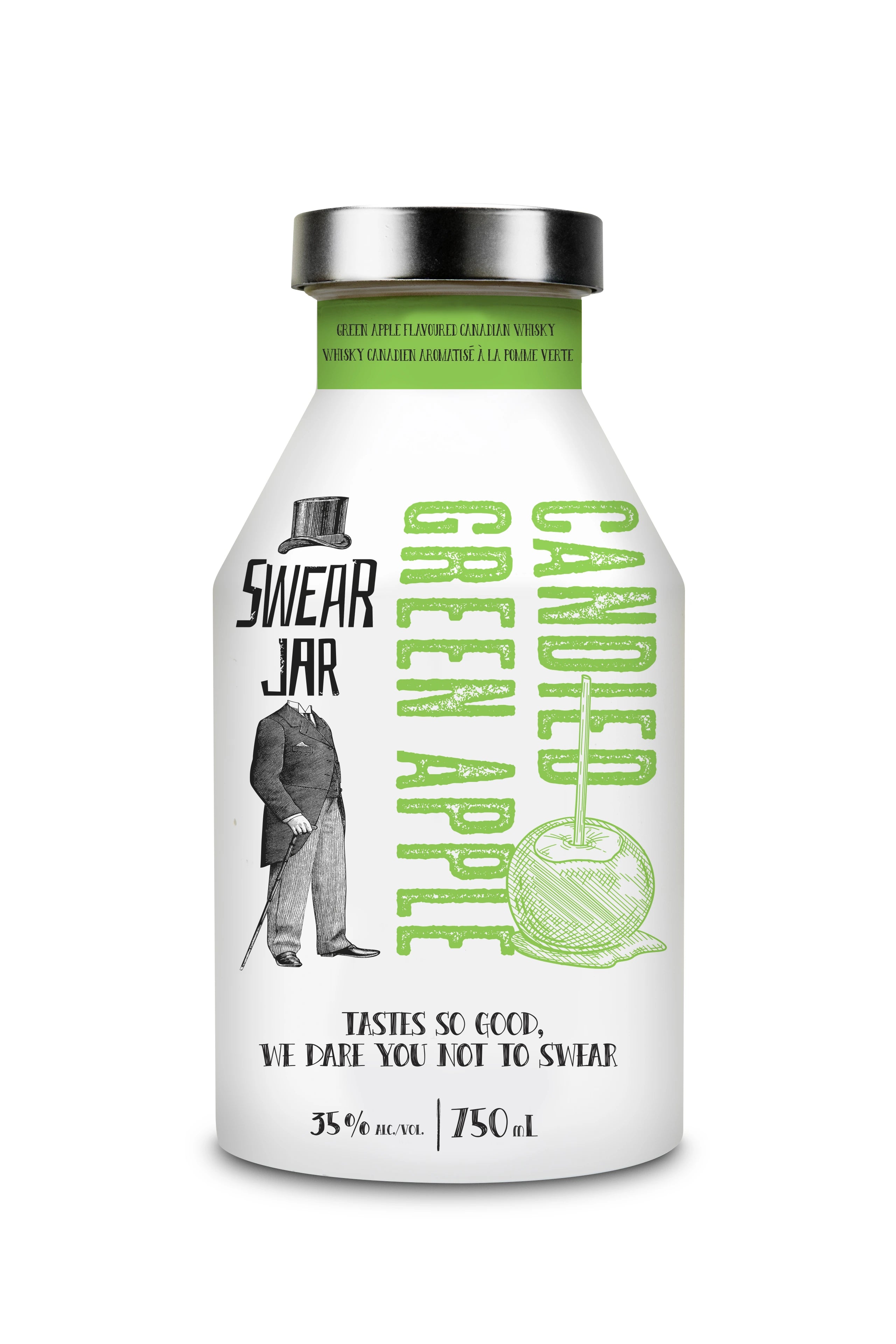 Wine and Beyond - SWEAR JAR 6YR CANDIED APPLE CANADIAN WHISKY 750ML ...