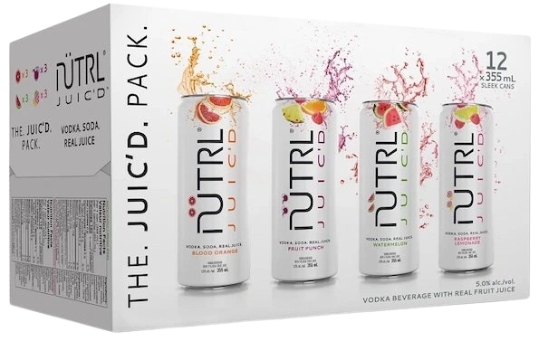 Wine and Beyond - NUTRL VODKA SODA JUIC'D MIXER 355ML 12PK CAN - Nutrl ...