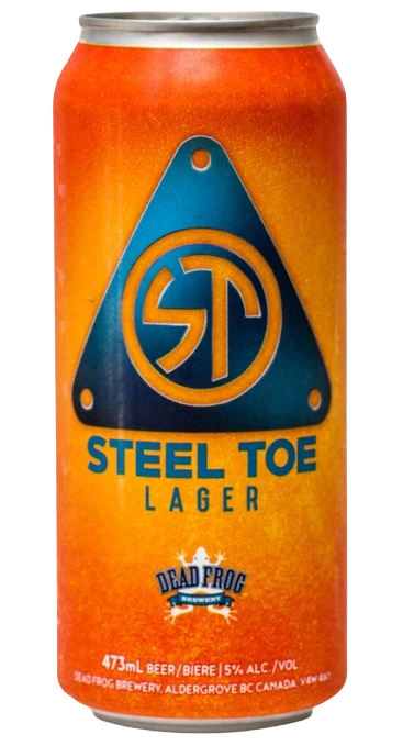 Wine and Beyond - DEAD FROG STEEL TOE LAGER BEER 473ML CAN - Dead Frog ...
